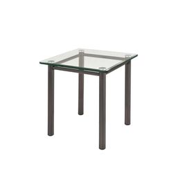 Pharao24.de Ablagetisch aus Glas Metall