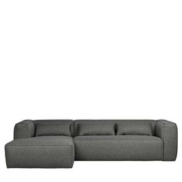 Pharao24.de Eckcouch mit Bezug aus Stoff 46 cm Sitzh&ouml;he