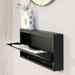 Pharao24.de Schuhschrank Wandschrank in modernem Design mit Klappe
