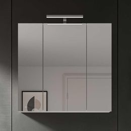 Pharao24.de Spiegelschrank in modernem Design die Wandmontage