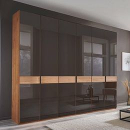 Pharao24.de Dreht&uuml;renschrank Schlafzimmerschrank teilmassiv mit Dreht&uuml;ren