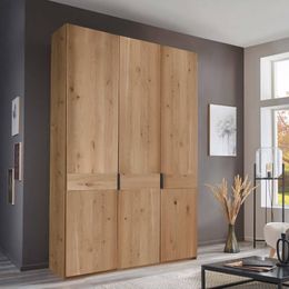 Pharao24.de Kleiderschrank Dreht&uuml;renkleiderschrank teilmassiv in modernem Design