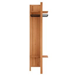 Pharao24.de Garderobe Massivholz aus Kernbuche die Wandmontage