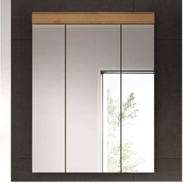 Pharao24.de Badezimmer Spiegelschrank Spiegelschrank Bad mit Dreht&uuml;ren 60 cm breit