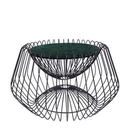 Pharao24.de Couchtisch in runder Form Marmor & Metall