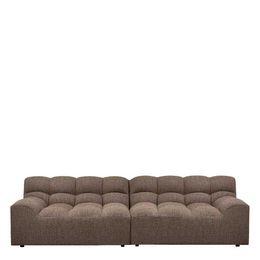 Pharao24.de Sofa Couch mit Armlehnen und vier Sitzpl&auml;tzen
