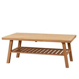 Pharao24.de Wohnzimmer Tisch aus Eiche Massivholz 130 cm breit