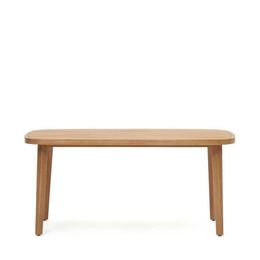 Pharao24.de Massiver Holz Gartentisch in modernem Design 170 cm breit