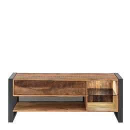 Pharao24.de Unterschrank Fernseher im Industry und Loft Stil 129 cm breit