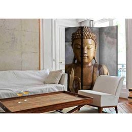 Pharao24.de Buddha Paravent 3-teilig 135 cm breit