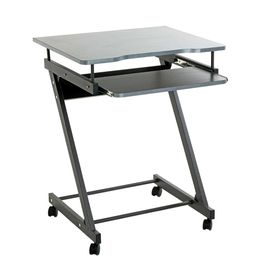 Pharao24.de Edv Tisch mit Tastaturauszug Kunststoffrollen
