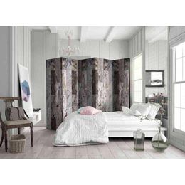 Pharao24.de Spanische Wand mit Marmor Motiv 225 cm breit