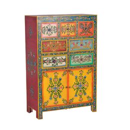 Pharao24.de Kommode Wohnzimmerkommode mit Dreht&uuml;ren im orientalischen Stil