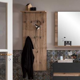 Pharao24.de Wandgarderobe in Wildeichefarben Made in Germany