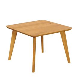 Pharao24.de Wohnzimmer Couchtisch aus Wildeiche Massivholz 65 cm breit