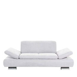 Pharao24.de Sofa mit Fu&szlig;gestell aus Metall verstellbaren Armlehnen