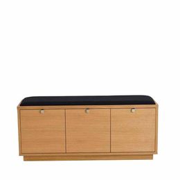 Pharao24.de Garderobenbank mit Eiche furniert modern