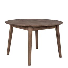 Pharao24.de Esstisch Eiche smoked ge&ouml;lt aus Massivholz Skandi Design