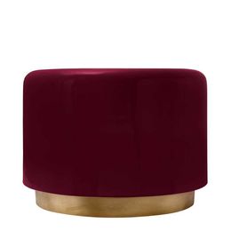 Pharao24.de Beistelltisch in Bordeaux 52 cm breit