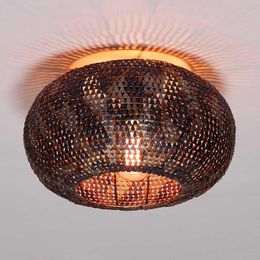 Pharao24.de Deckenlampe im Industry und Loft Stil Lochmuster