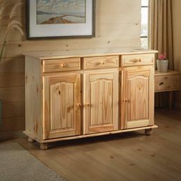 Pharao24.de Sideboard aus Kiefer Massivholz lackiert