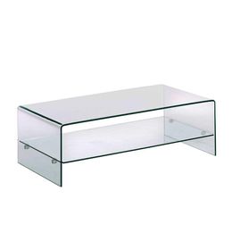 Pharao24.de Wohnzimmer Tisch 110 cm breit aus Glas