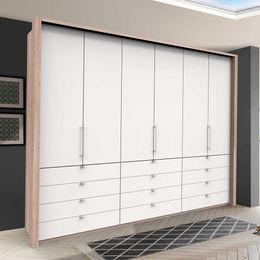 Pharao24.de Schlafzimmerkleiderschrank mit Faltt&uuml;ren und Schubladen