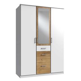 Pharao24.de Schrank mit Spiegel und Schubladen in modernem Design Made in Germany