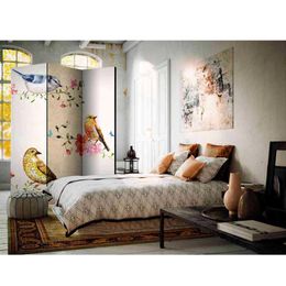 Pharao24.de Spanische Wand mit Vogel Motiven 135 cm breit