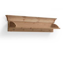 Pharao24.de Baby Wandregal aus Kiefer Massivholz Haken