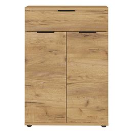 Pharao24.de Schuhschrank in Wildeichefarben 75 cm breit