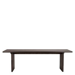 Pharao24.de Massiver Esszimmer Tisch 240 cm breit Wangen Gestell