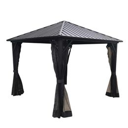 Pharao24.de Gartenpavillon mit Dach 300 cm breit