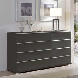 Pharao24.de Kommode Sideboard mit Soft Close und Selbsteinzug