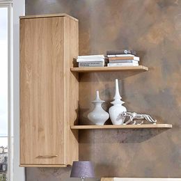 Pharao24.de Wandh&auml;ngeschrank mit Regal Eiche
