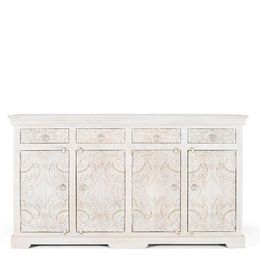 Pharao24.de Sideboard Kommode geschnitzt handgearbeitet