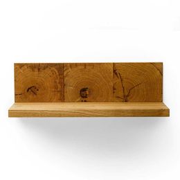 Pharao24.de Wandboard aus Eiche Massivholz handgearbeitet