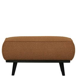 Pharao24.de Couchhocker in Bernsteinfarben Stoff 40 cm hoch