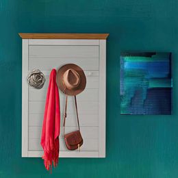 Pharao24.de Garderobenpaneel Holzgarderobe f&uuml;r die Wandmontage im Landhausstil