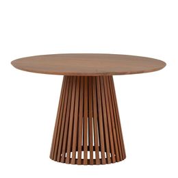 Pharao24.de Holz Esszimmertisch rund in modernem Design Akazie Massivholz