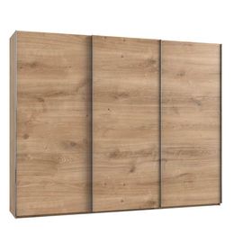Pharao24.de Schwebet&uuml;renschrank Kleiderschrank Made in Germany Plankeneiche NB