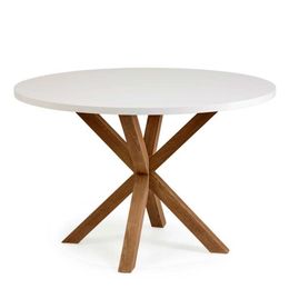 Pharao24.de Esszimmer Tisch rund 120 cm breit Spider Gestell