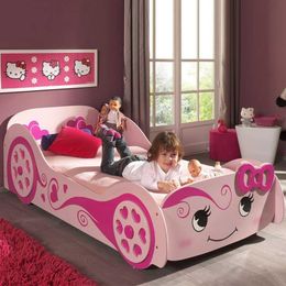 Pharao24.de Kinderbett f&uuml;r M&auml;dchen Rosa