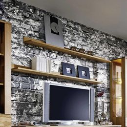 Pharao24.de Massivholz Wandboard massiv ge&ouml;lt 160 cm breit