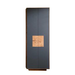 Pharao24.de Schuh Schrank in Anthrazit und Wildeiche massiv Made in Germany
