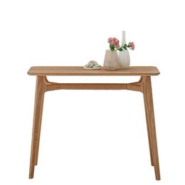 Pharao24.de Konsolen Tisch Flurtisch aus Eiche Massivholz 100 cm breit