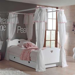 Pharao24.de Himmelbett in Wei&szlig; Kinderzimmer