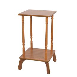 Pharao24.de Sofa Beistelltisch in Eichefarben klassischen Design