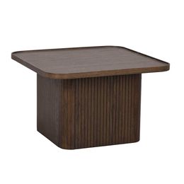 Pharao24.de Couchtisch Designercouchtisch in Eiche dunkel mit Holzwerkstoff Oberfl&auml;che
