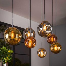 Pharao24.de Pendelleuchten aus Glas modernem Design